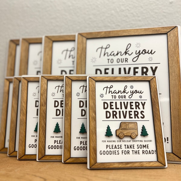 Driver Appreciation - Etsy