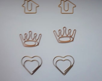 Decorative paper clips | Etsy