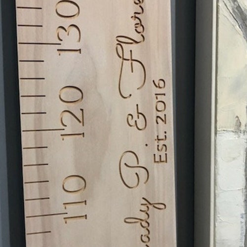 Huge Measuring Growth Chart Family Growth Chart Giant Ruler - Etsy