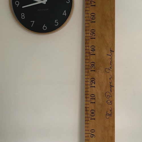 Ready Made Timber Height Chart | Etsy