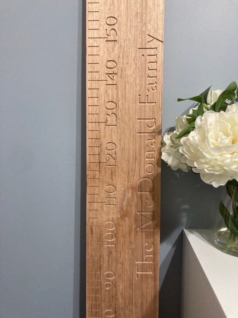 Engraved Ruler Growth Chart. - Etsy