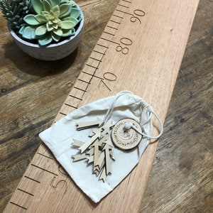 Self Adhesive Height Chart Arrows for Ruler Growth Charts. Milestone ...