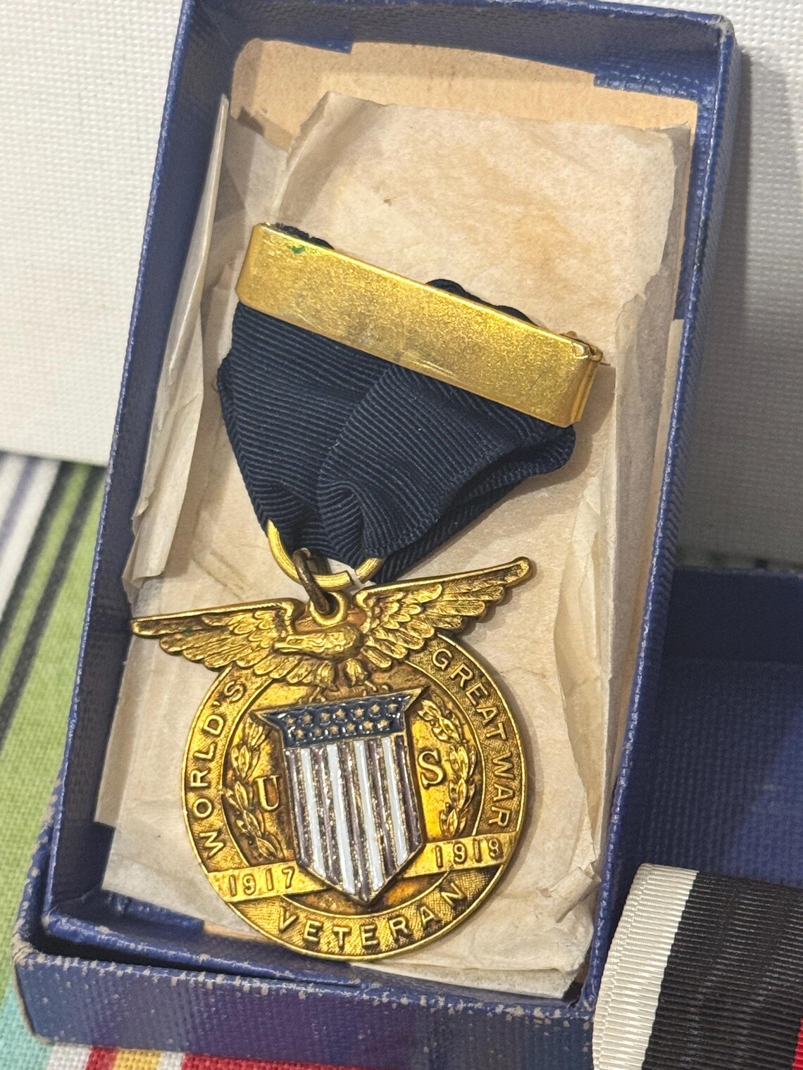 Vintage U.S. Military Medal Lot – WWI, WWII, and Cold War Era – 5 ...