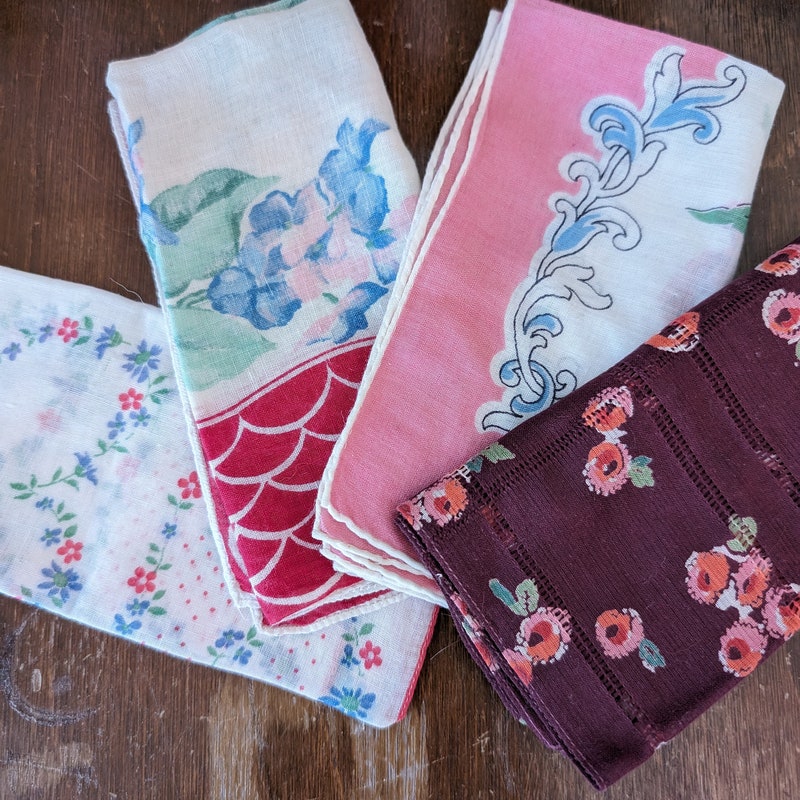 Vintage Handkerchief - Etsy
