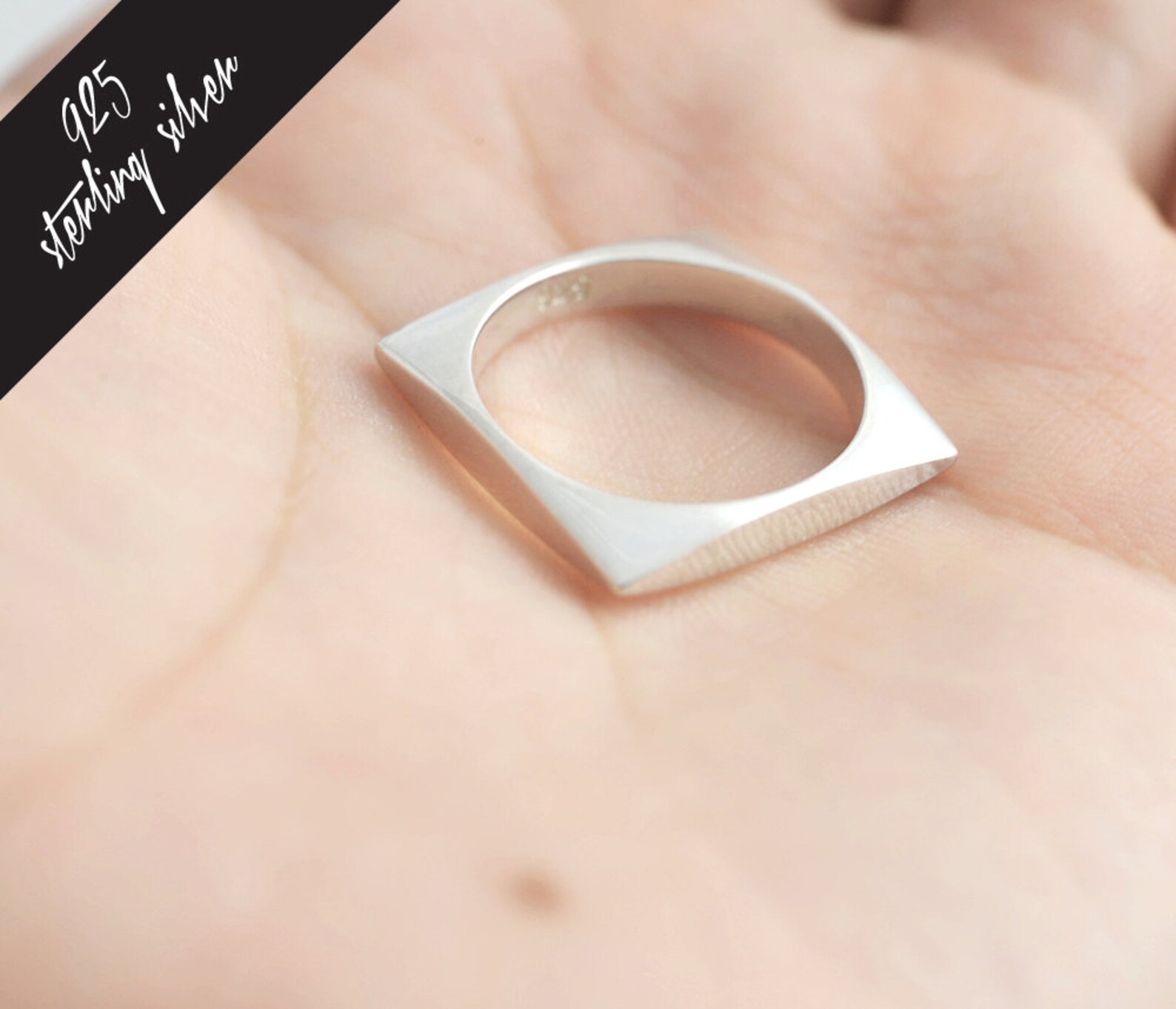 Minimalist Sterling Silver Ring Minimalist Ring Rose Gold - Etsy Australia