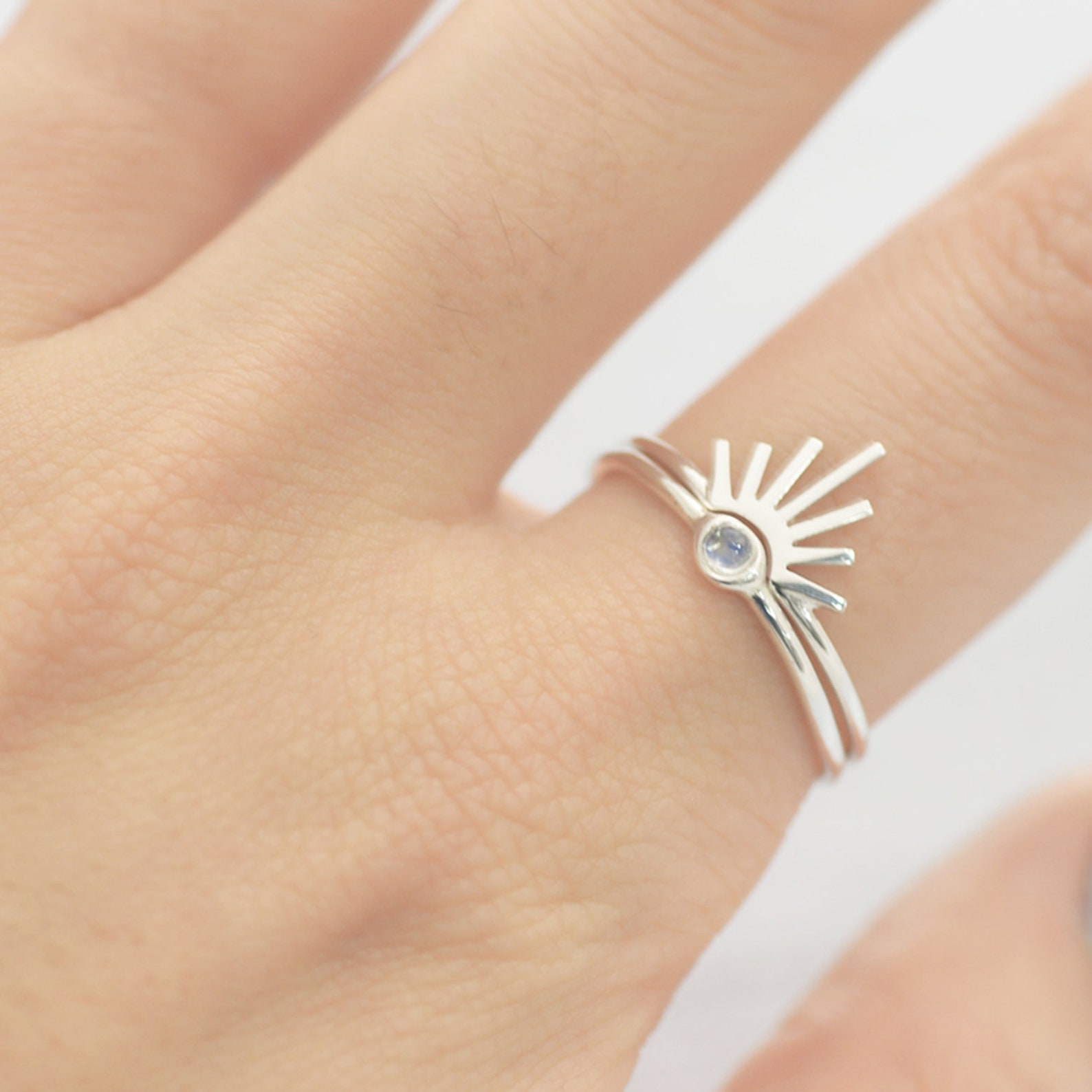 Sun Ring Sun Symbol Ring Sun Rise Ring Sun Ray Silver Ring | Etsy
