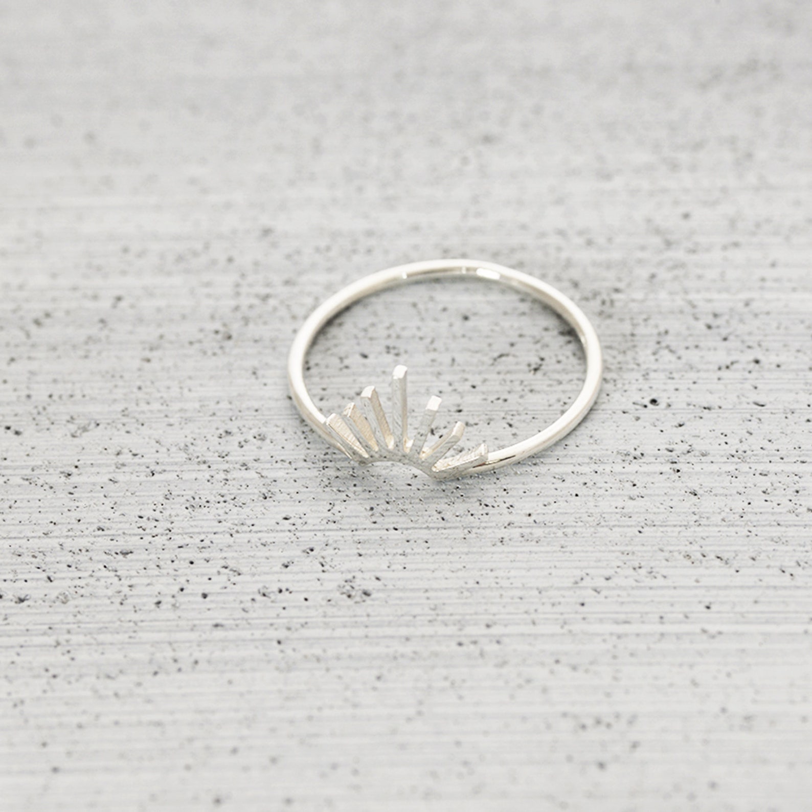 Sun Ring Sun Symbol Ring Sun Rise Ring Sun Ray Silver Ring | Etsy