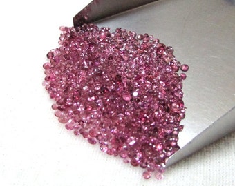 1 piece 4x6mm Pink Tourmaline Faceted Oval Checker Gemstone | Etsy