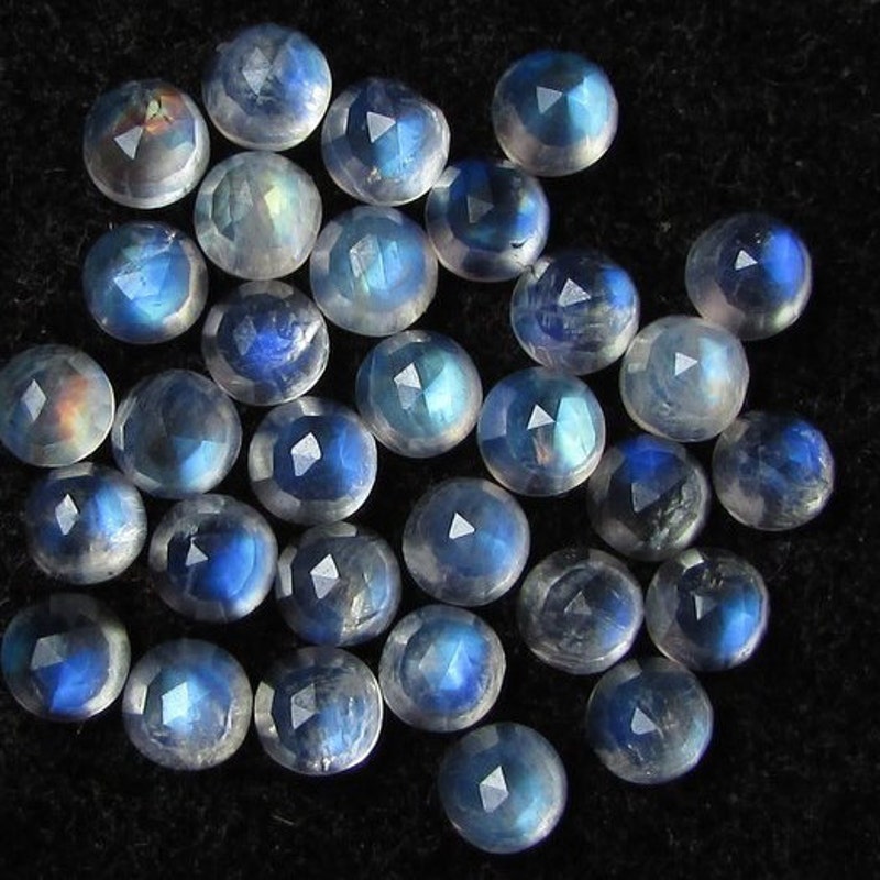 Rose Cut Moonstone - Etsy