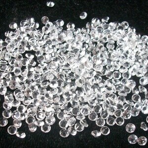 10 Pieces 3mm Crystal Quartz Faceted Round Gemstone, 3mm Clear Quartz ...