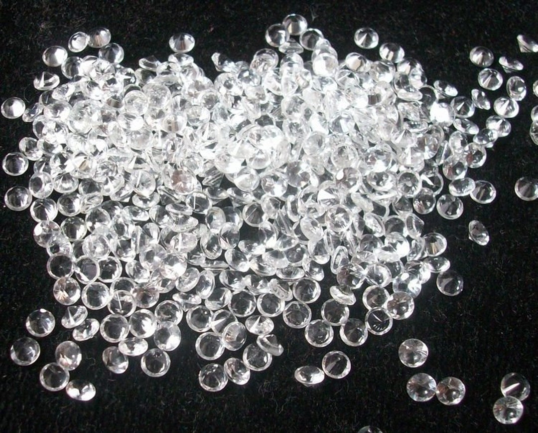 10 Pieces 3mm Crystal Quartz Faceted Round Gemstone, 3mm Clear Quartz ...