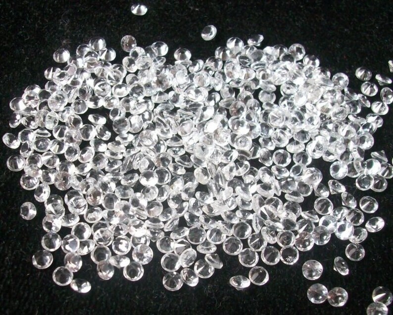 10 Pieces 3mm Crystal Quartz Faceted Round Gemstone 3mm Clear - Etsy
