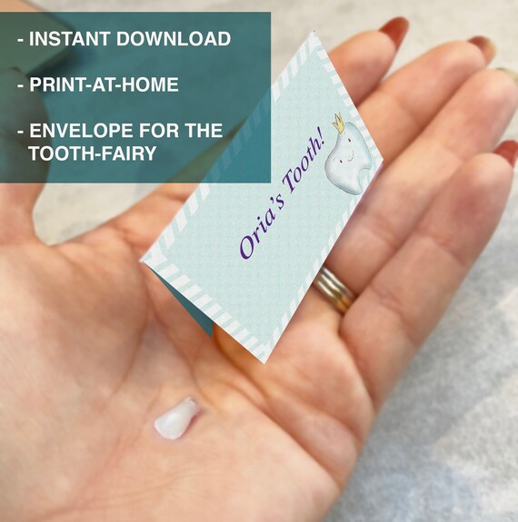 Print-at-home Personalised Instant Download Envelope | Etsy