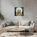 Gold Blonde Moon Goddess Art, Digital Art Download, Digital Artwork ...