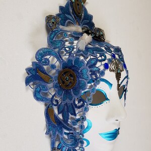 Air Elemental Dungeons and Dragons Warrior Fantasy Mask - Etsy Australia