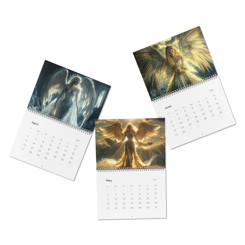2025 Calendar of Gorgeous Fantasy Angel Art - Etsy