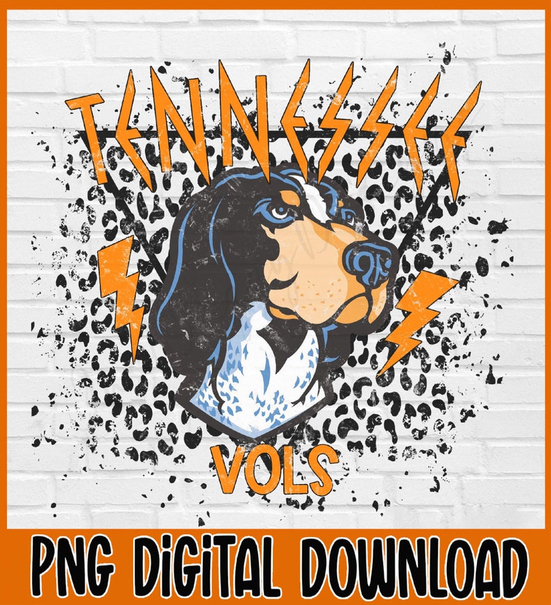 Tennessee Vols Mascot PNG Football PNG Sublimation Instant Download - Etsy