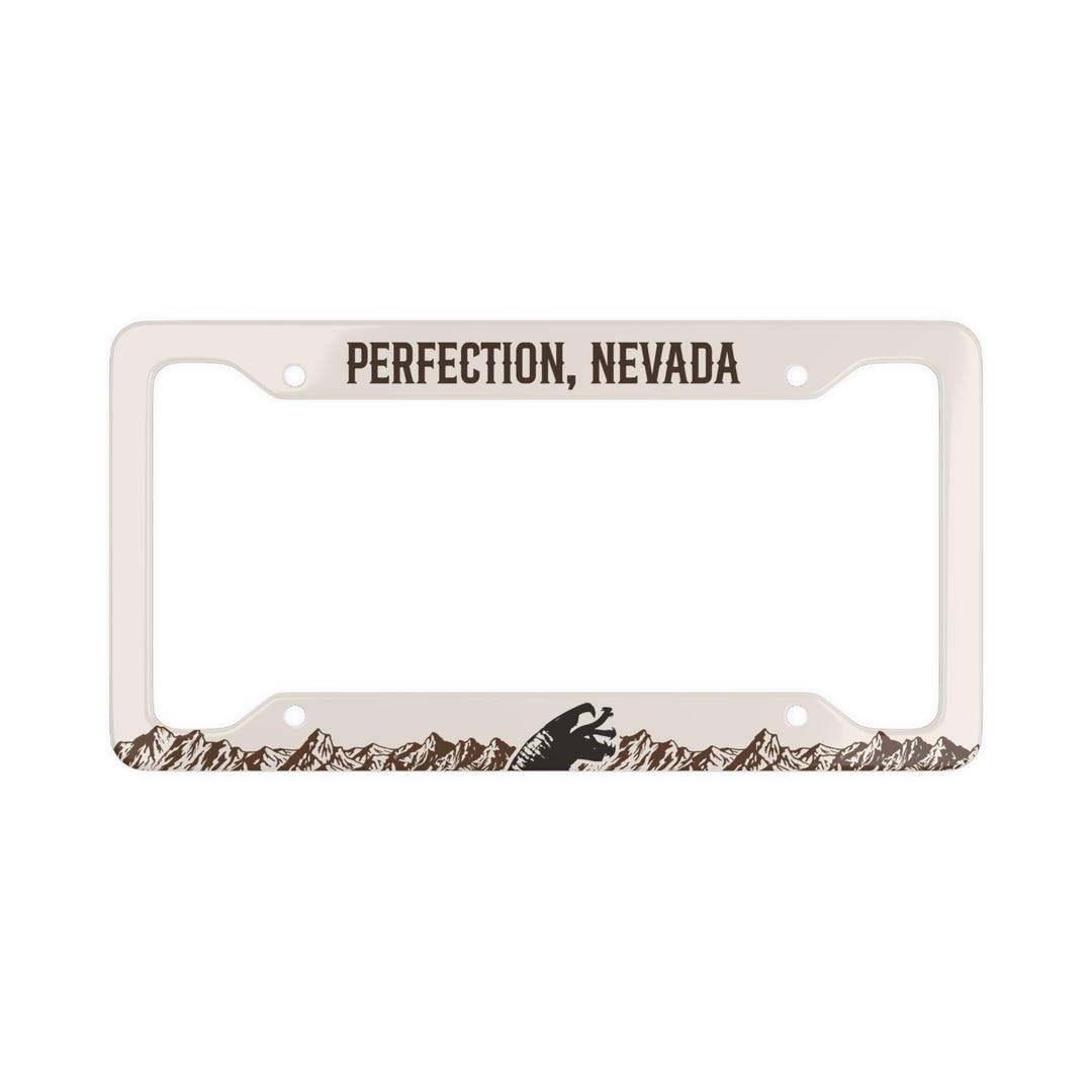 Perfection, Nevada License Plate Frame Tremors Movie Inspired Frame ...