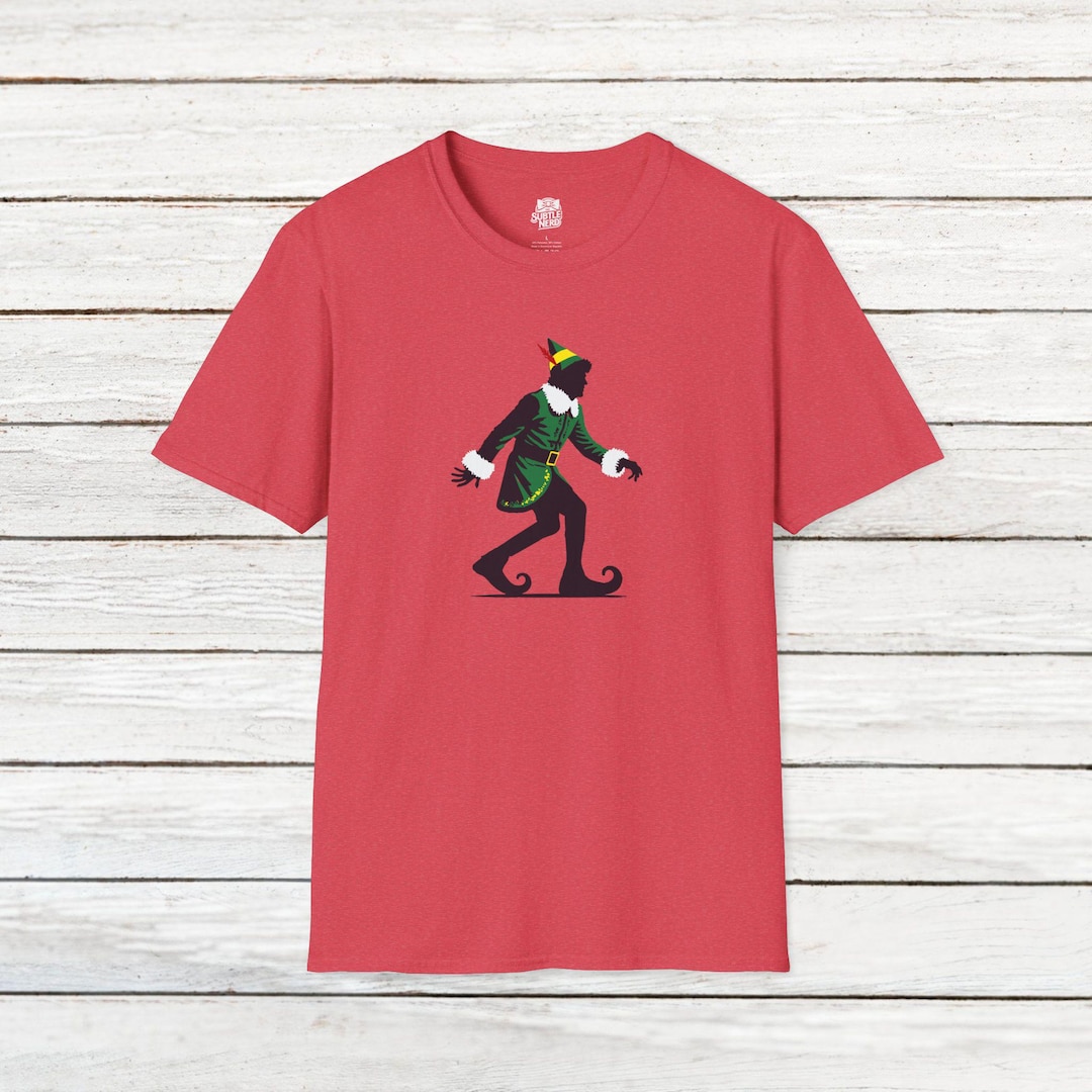 Buddy the Elf Bigfoot T-shirt | Elf Movie Inspired Shirt | Funny ...