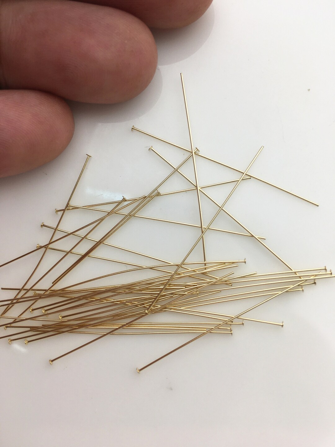 10pcs Made in US 1/20 14K Gold Filled T Pins 0.41x38.1mm, AGF-OTH-3 - Etsy