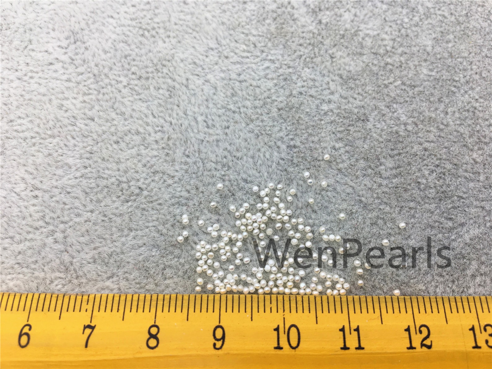 AAA 1.1mm White Near Round Freshwater Seed Pearls,no Hole,cultured ...