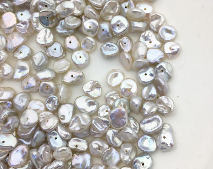 34pcs AAA 8-9mm White Keshi Pearls,baroque Pearl,loose Pearl Beads,0 ...