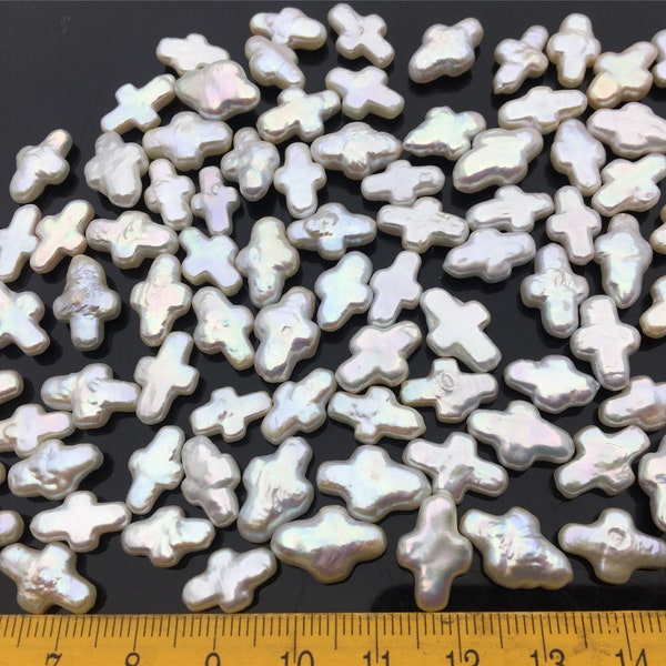 Cross With Pearls - Etsy