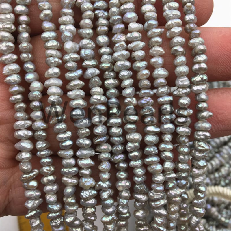 Blue Pearl Keshi - Etsy
