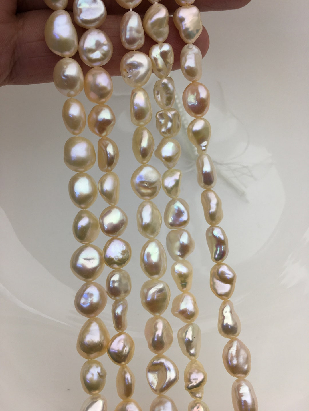 AAA 7-9mm Pink Keshi Freshwater Pearlskeshi Pearl - Etsy