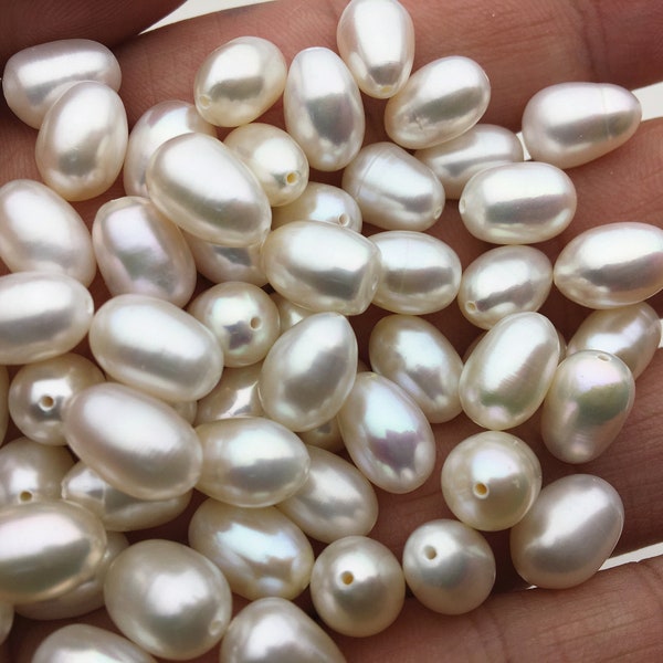 Oval Shaped Pearl - Etsy