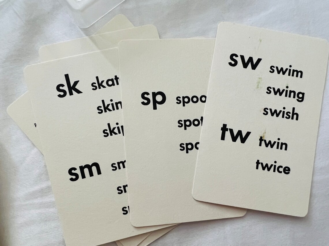 Whitman Flash Cards Vintage Visual Ed Flash Cards Vintage Flash Cards ...