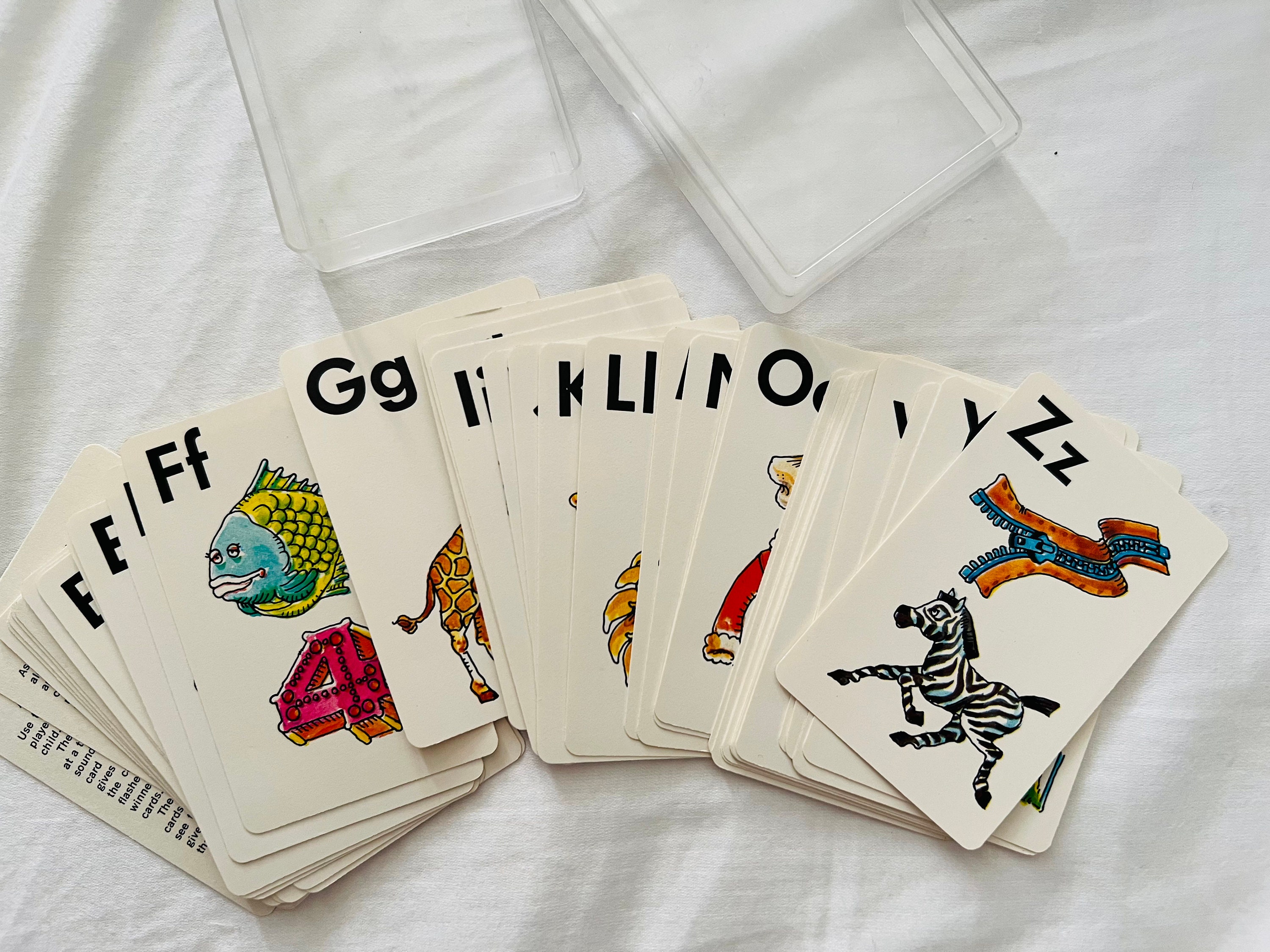 Whitman Flash Cards Vintage Visual Ed Flash Cards Vintage Flash Cards ...