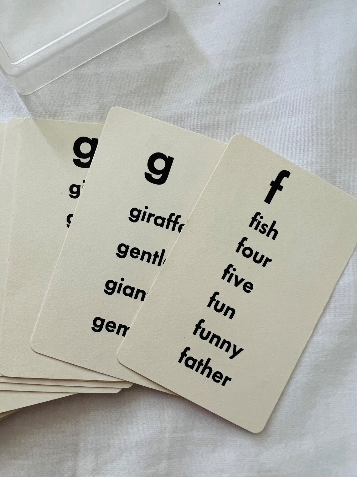 Whitman Flash Cards Vintage Visual Ed Flash Cards Vintage Flash Cards ...