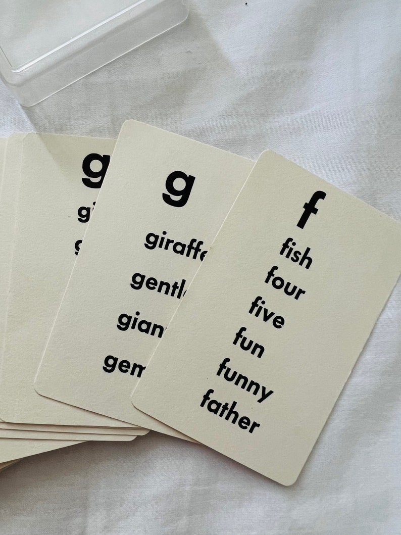 Whitman Flash Cards Vintage Visual Ed Flash Cards Vintage Flash Cards ...