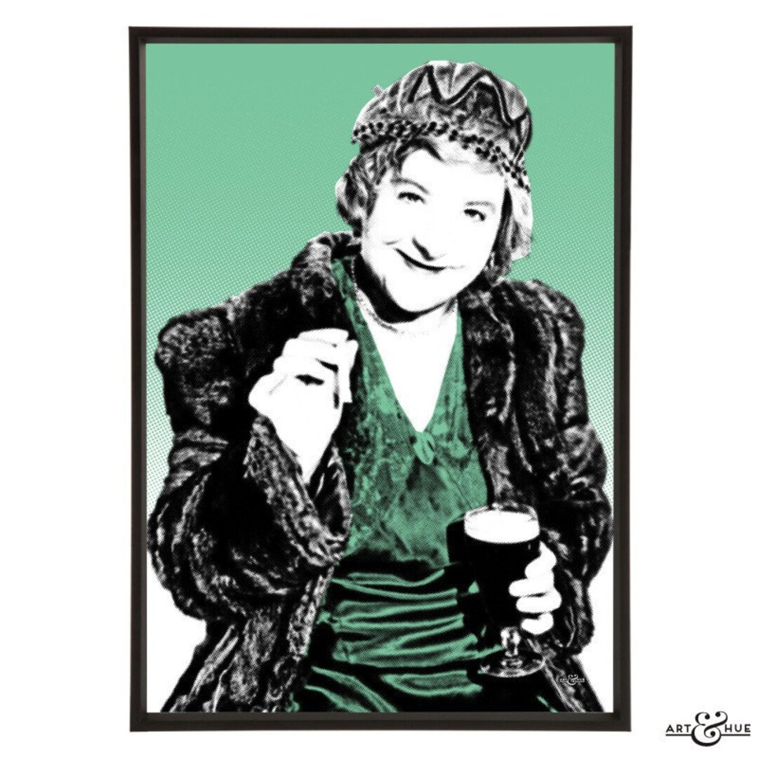 Irene Handl Pop Art Print, Part of the funny Women Pop Art Collection ...