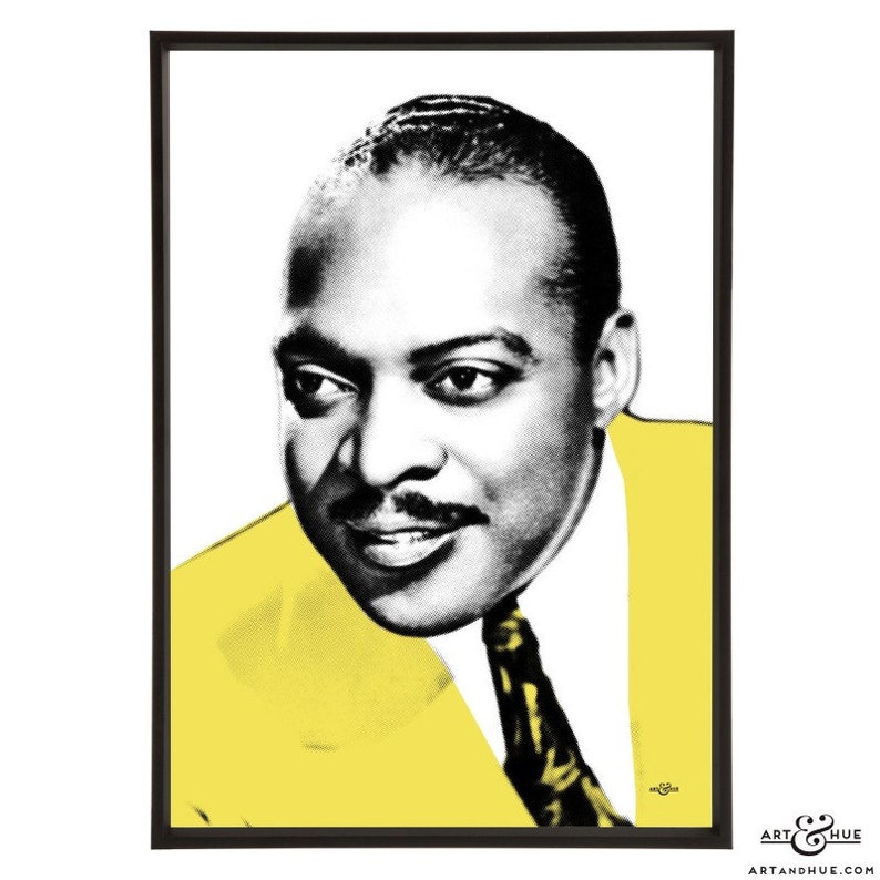 Count Basie Pop Art Print Teil der Jazz Icons Pop Art - Etsy.de