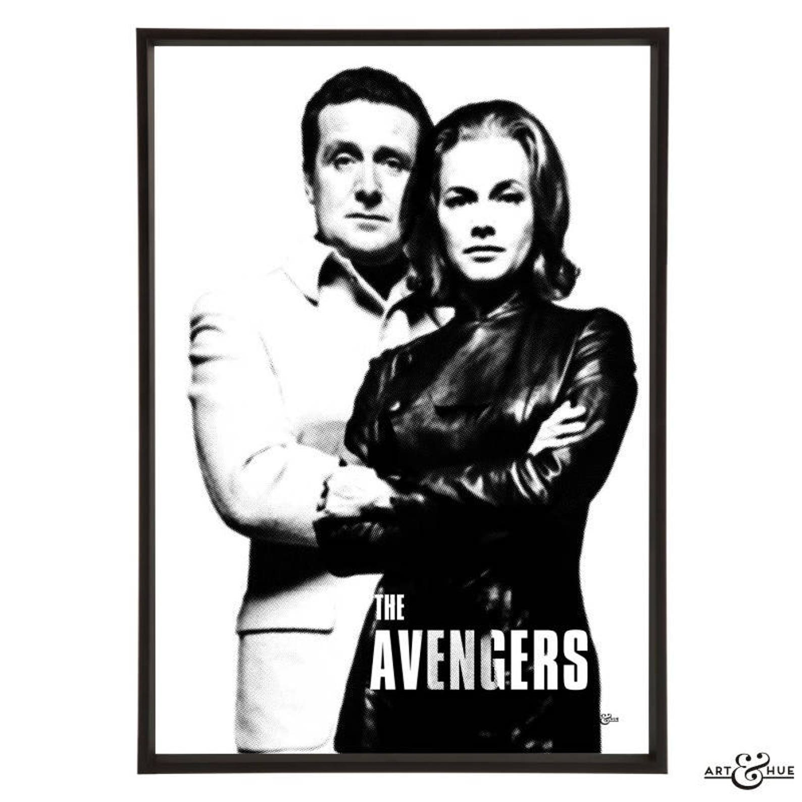 The Avengers Cathy Gale: Art & Hue Presents the Avengers Pop - Etsy UK
