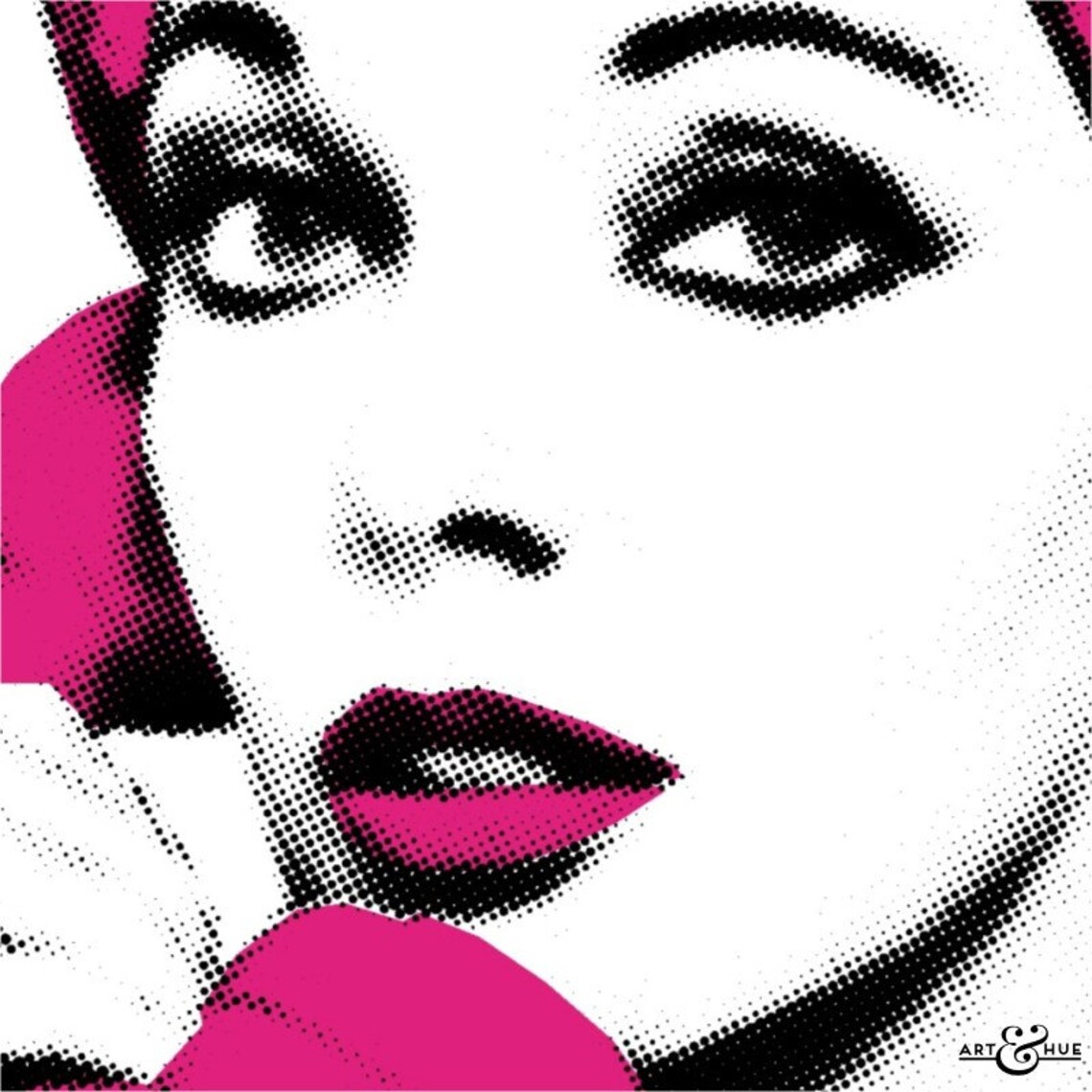 Joan Calling Pop Art Inspired by the Iconic British Actress | Etsy UK