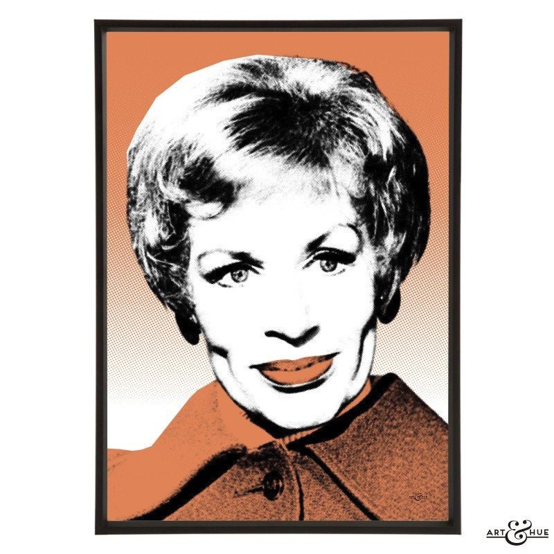 Yootha Joyce pop art print part of the Funny Women pop art | Etsy