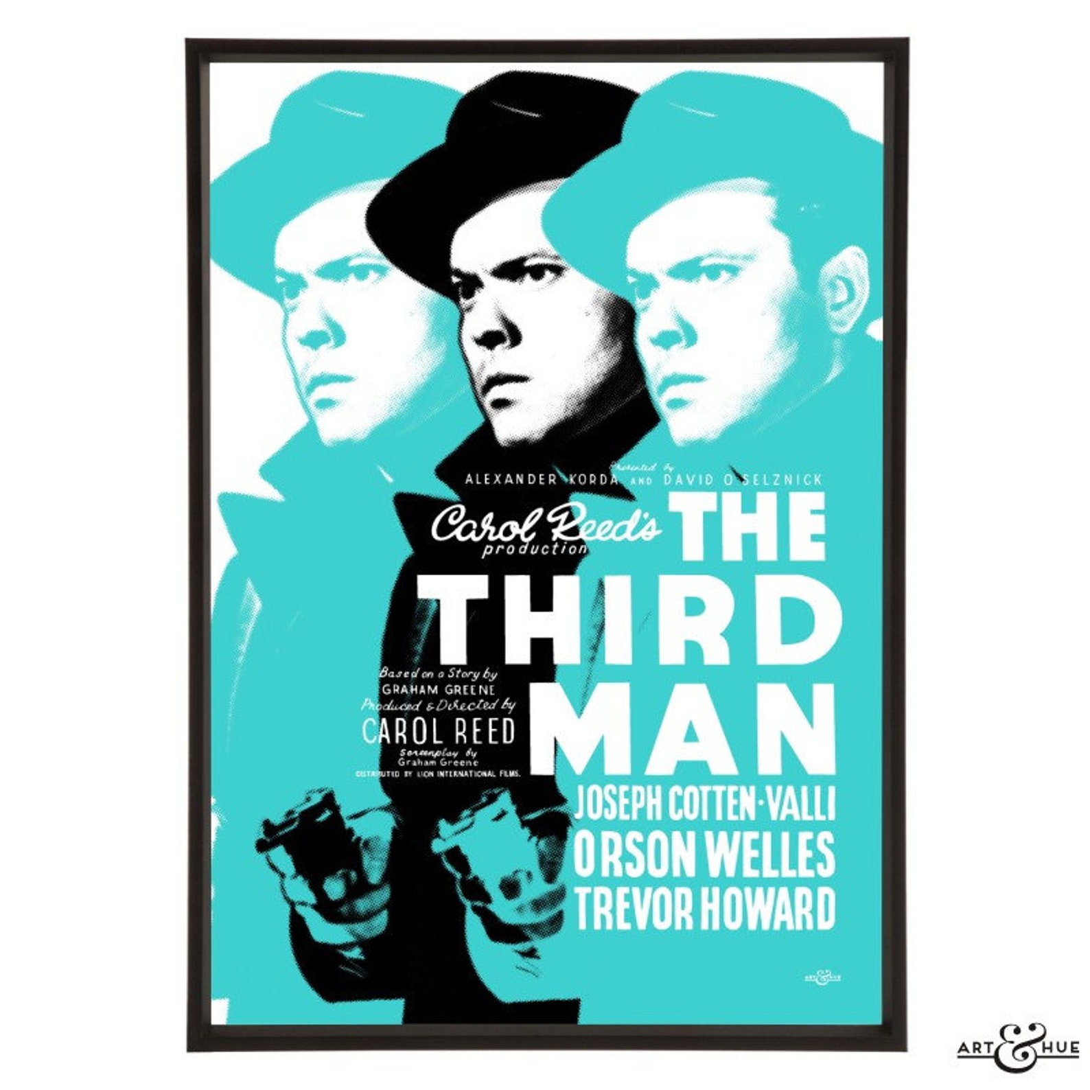 The Third Man Pop Art of the 1949 Film Noir Classic by Carol - Etsy