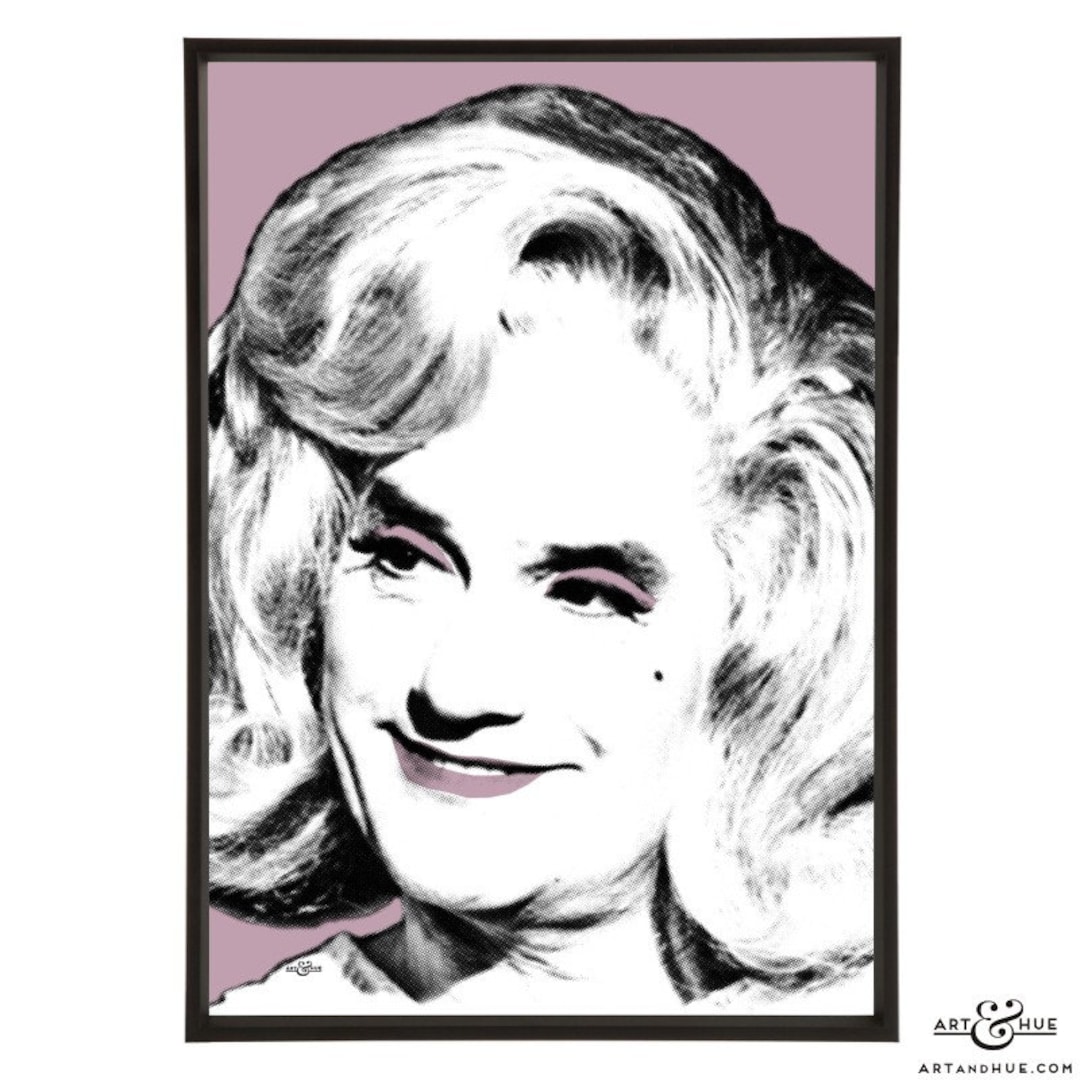 Dick Emery as Mandy Stylish Pop Art Print by Art & Hue Part of - Etsy