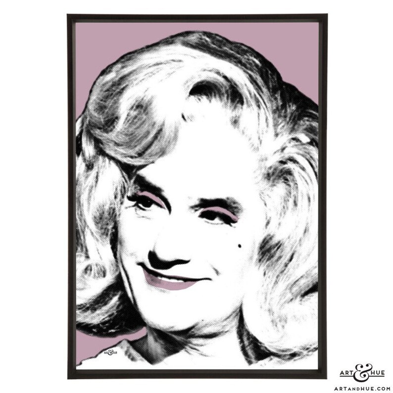 Dick Emery as Mandy Stylish Pop Art Print by Art & Hue Part of - Etsy