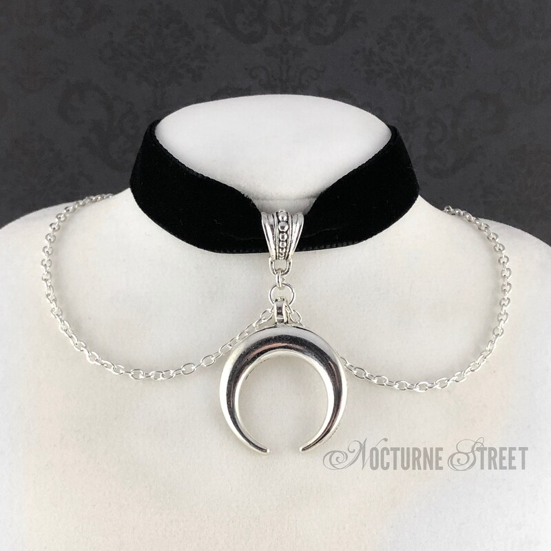 Gothic Choker Necklace - Etsy