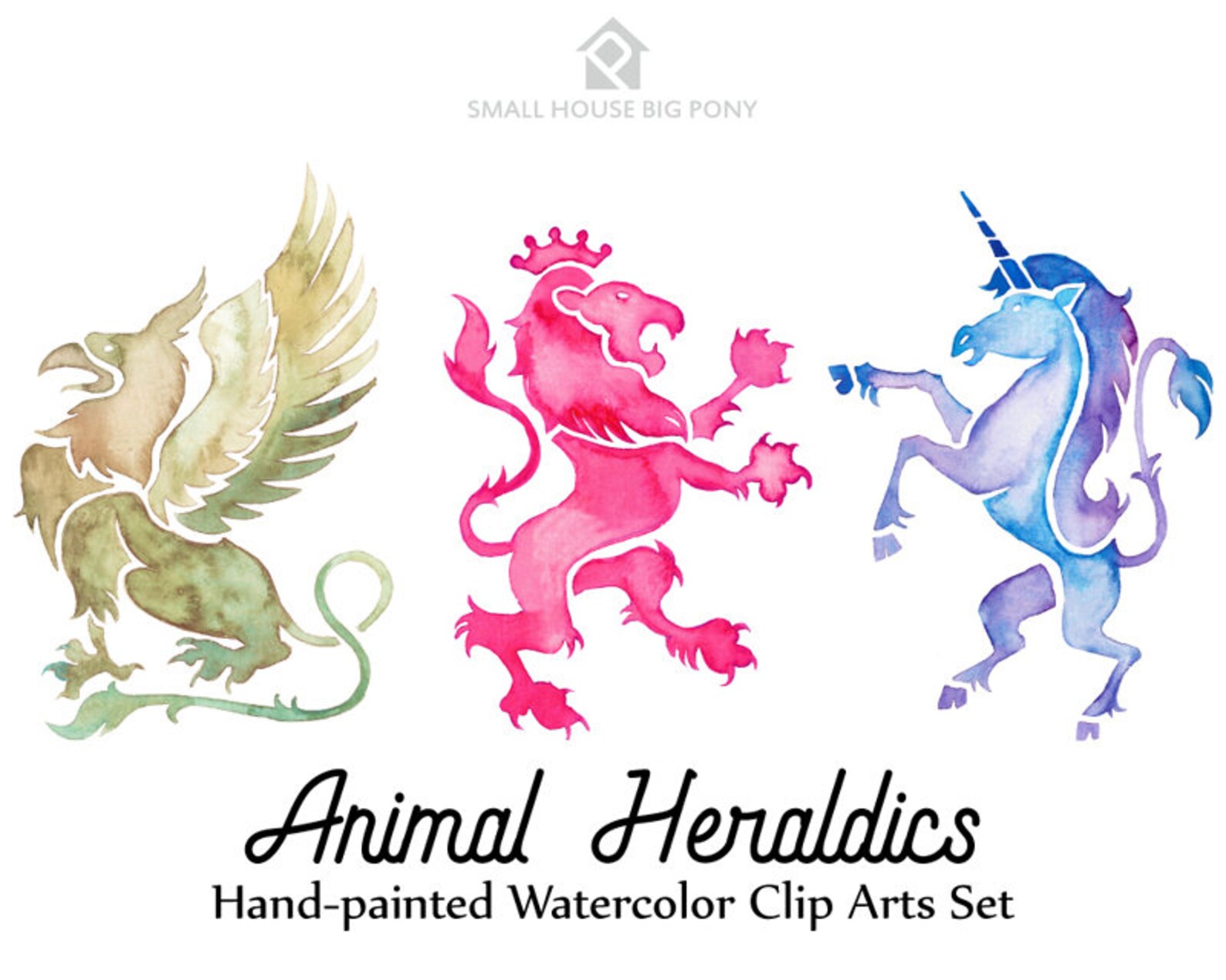 Digital Clipart- Crest Clipart,shield Clip Art, Clipart, Wedding ...