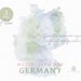 Germany Map, Watercolor Map, Instant Download, Digital Map, Map Clipart ...