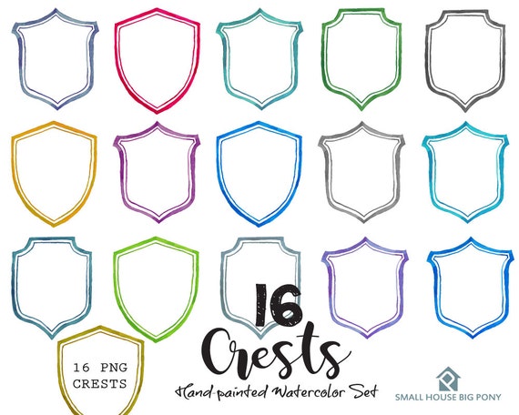 Digital Clipart Crest Clipart Escudo Clip art Clipart - Etsy México
