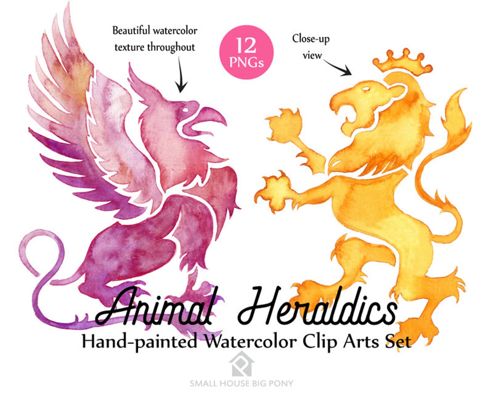 Digital Clipart- Crest Clipart,shield Clip Art, Clipart, Wedding ...