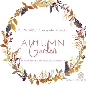 Watercolour Flower Clip Art Collection - Hand Painted Graphics, Hand ...