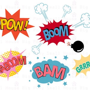 Superhero Digital Clipart, Superhero Clipart, Super Hero Clipart, Hero ...