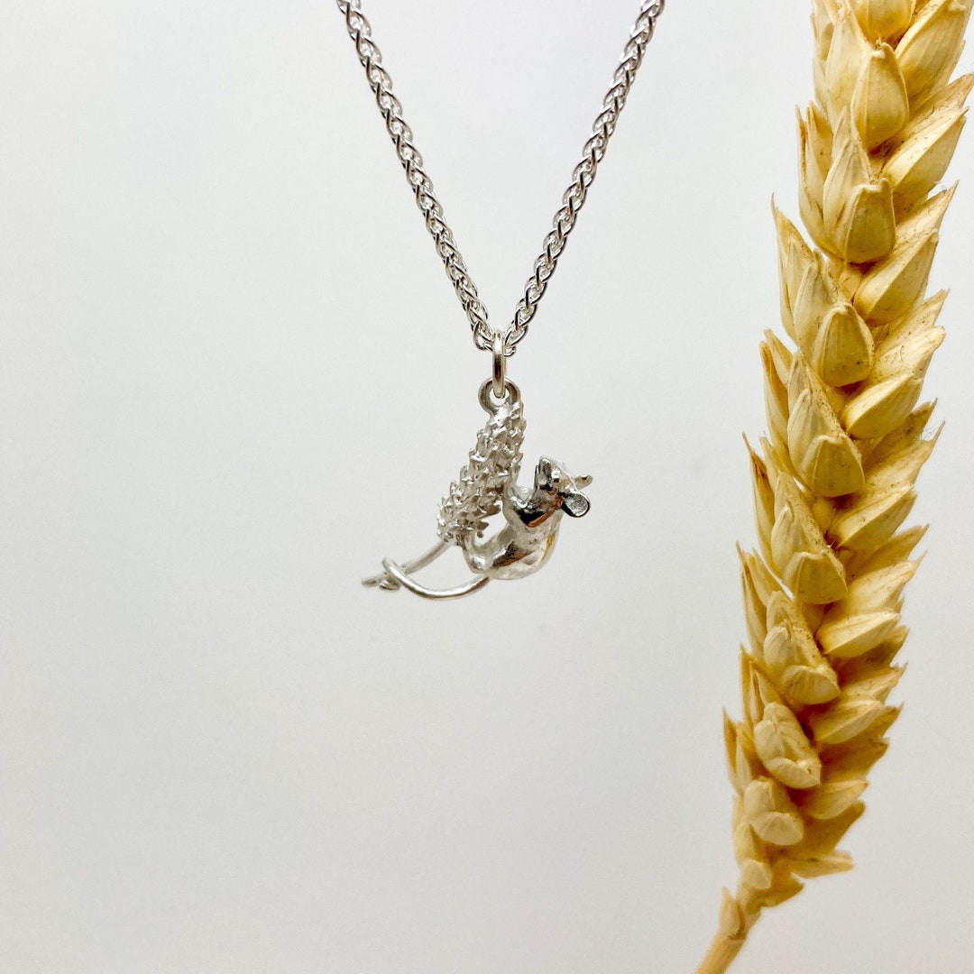Harvest Mouse Pendant: Mouse, Mouse Pendant, Mouse Necklace, Mouse ...